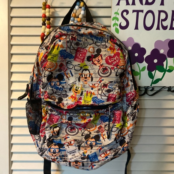 Disney | Accessories | Disney Nerd Backpack | Poshmark